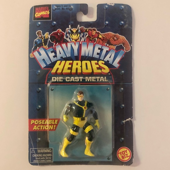 Marvel | Other | New Vtg Marvel Comics Heavy Metal Heroes Die Cast ...